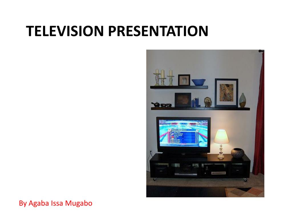 PPT - TELEVISION PRESENTATION PowerPoint Presentation, free download ...
