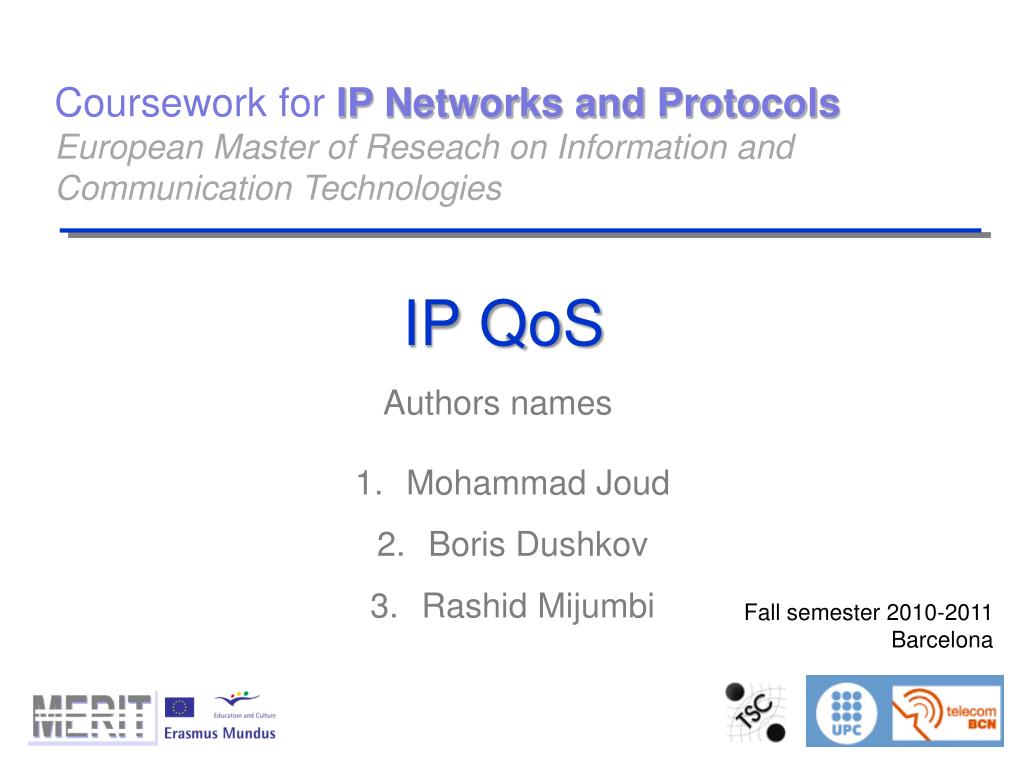 PPT - IP QoS PowerPoint Presentation, free download - ID:3346698