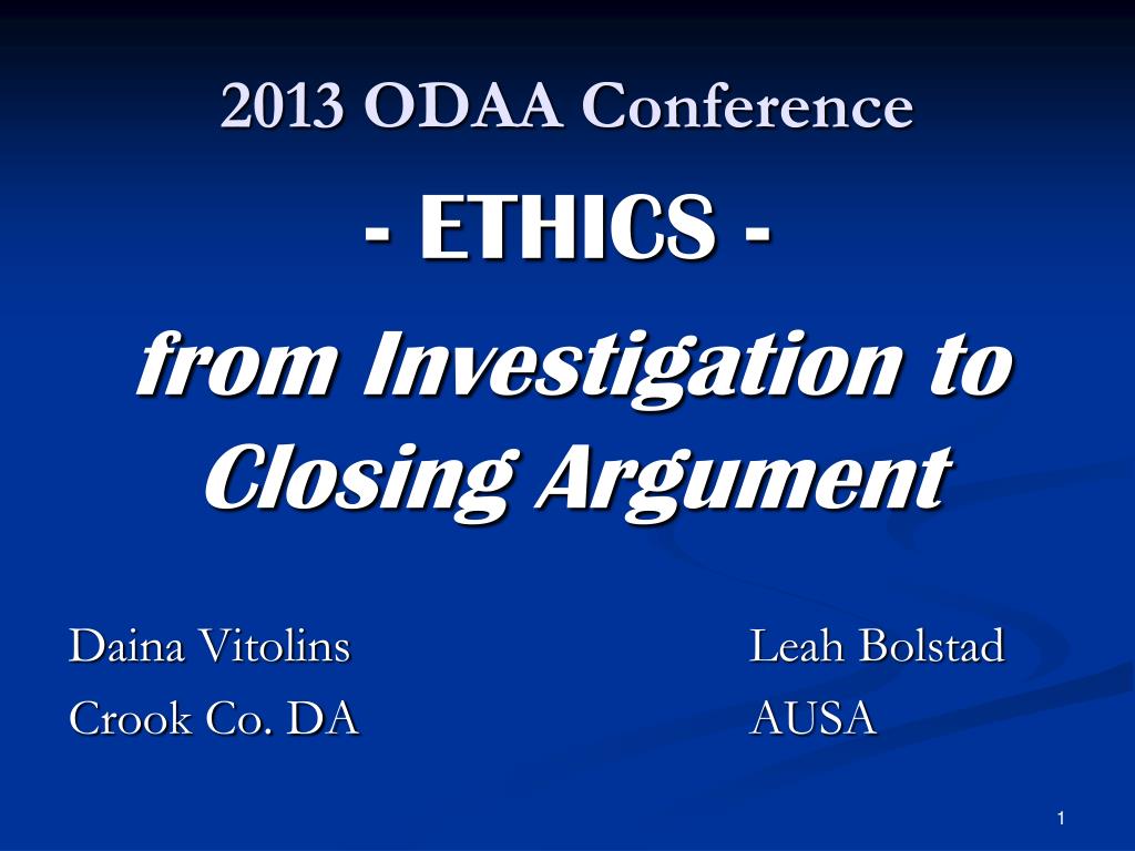 PPT - 2013 ODAA Conference PowerPoint Presentation, free download - ID ...