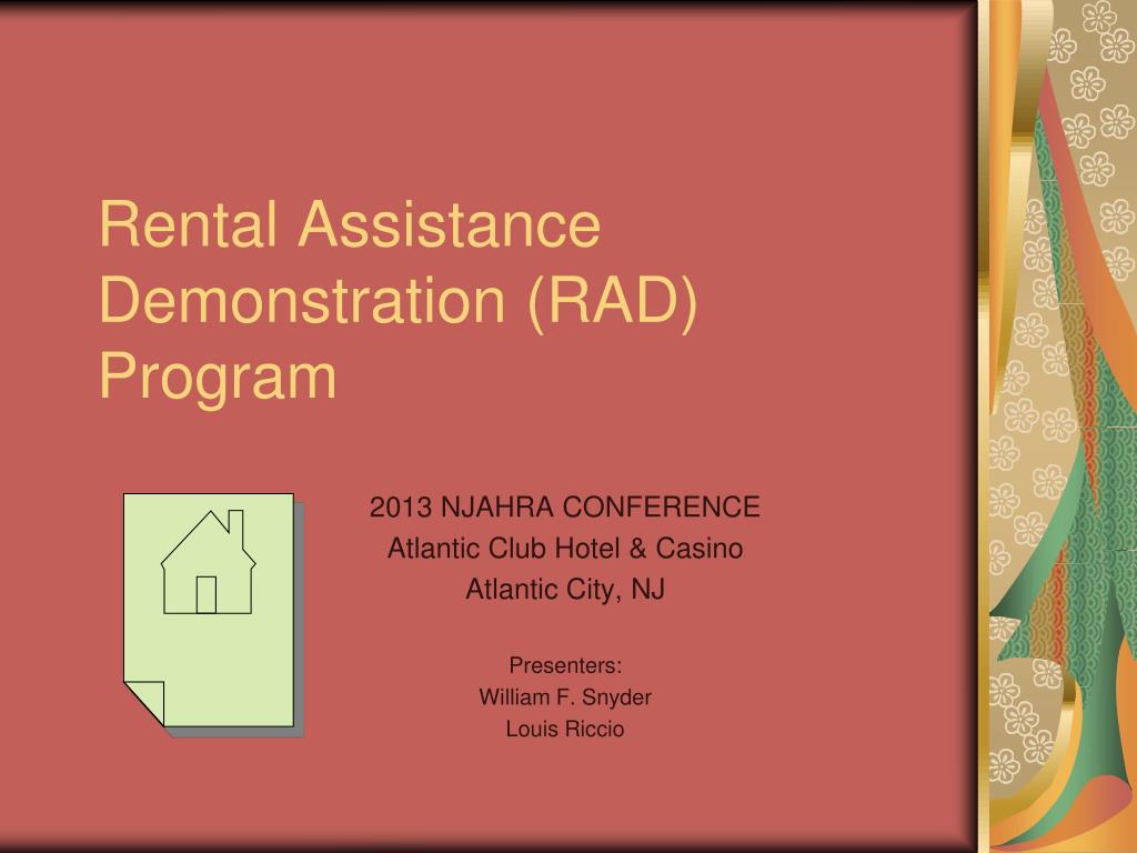 PPT - Rental Assistance Demonstration (RAD) Program PowerPoint ...