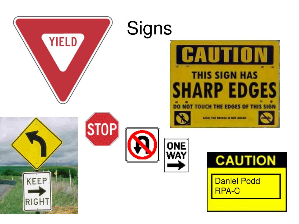 PPT - Signs PowerPoint Presentation, free download - ID:3352717