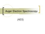 PPT - AUGER ELECTRON SPECTROSCOPY PRINCIPLES AND APPLICATIONS ...