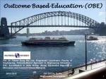 PPT - Outcome-Based Education (OBE) PowerPoint Presentation, free ...