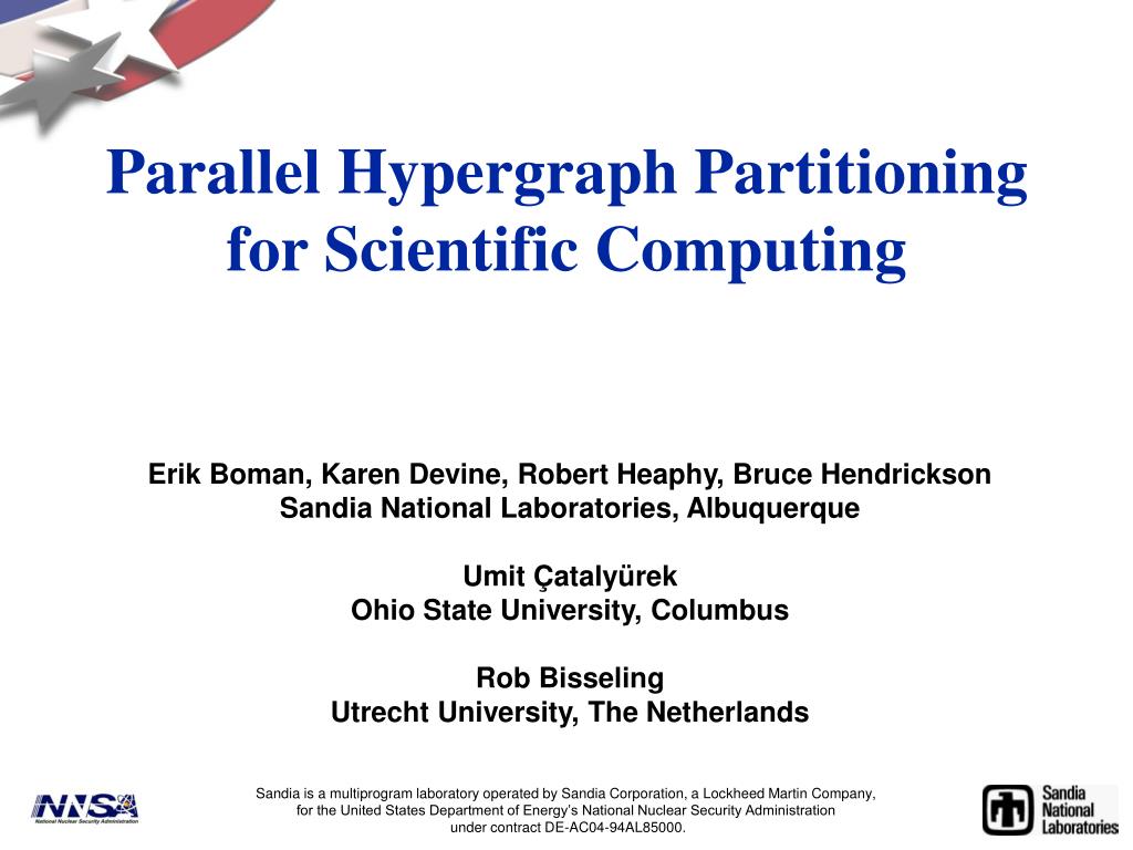 PPT - Parallel Hypergraph Partitioning for Scientific Computing PowerPoint Presentation - ID:3354373