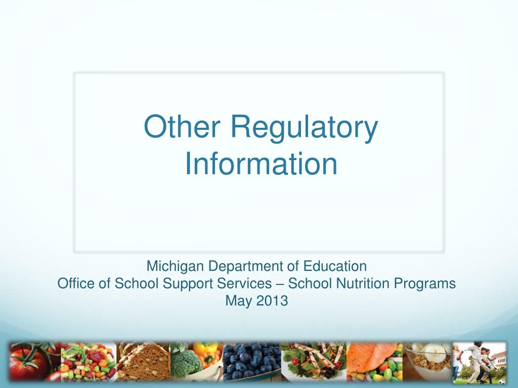 PPT - Other Regulatory Information PowerPoint Presentation, free ...