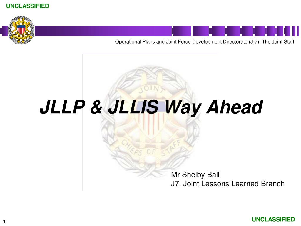PPT - JLLP & JLLIS Way Ahead PowerPoint Presentation, free download ...