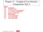 PPT - Chapter 2 - Advanced Swing Graphical User Interface Components ...