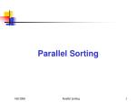 PPT - Parallel Sorting Algorithms PowerPoint Presentation, free ...