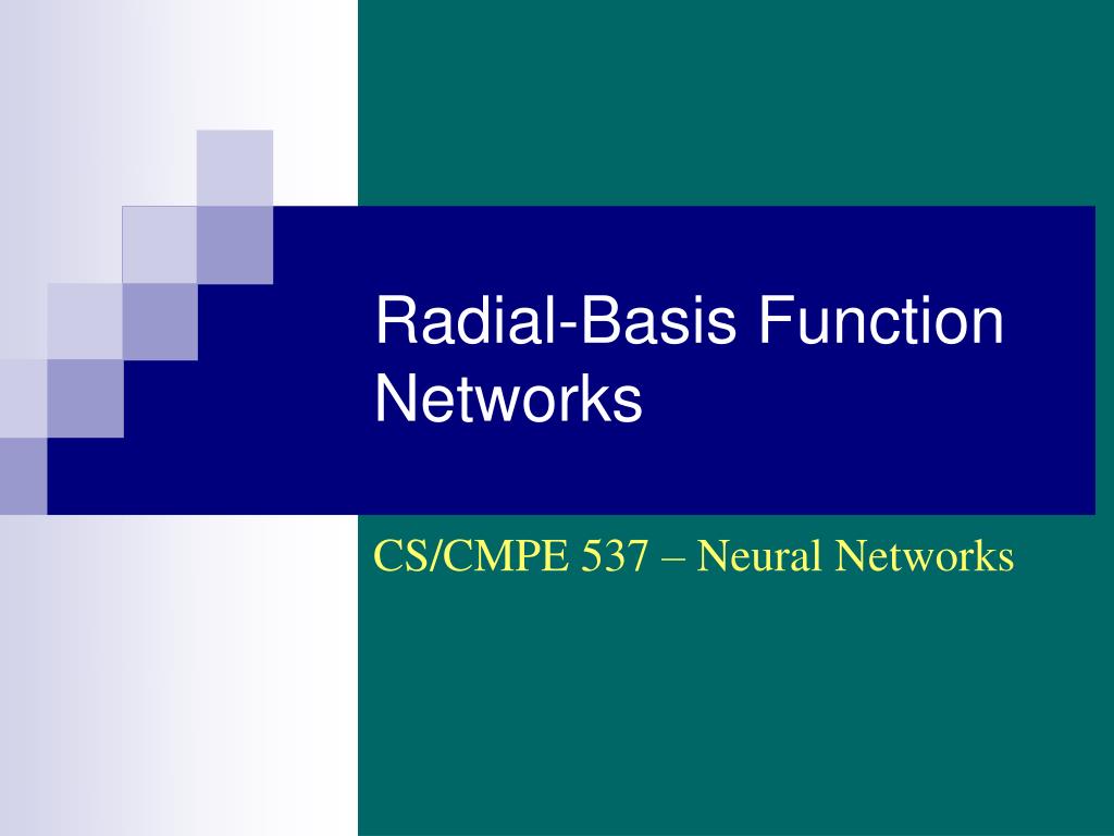 PPT - Radial-Basis Function Networks PowerPoint Presentation, free download - ID:3360814