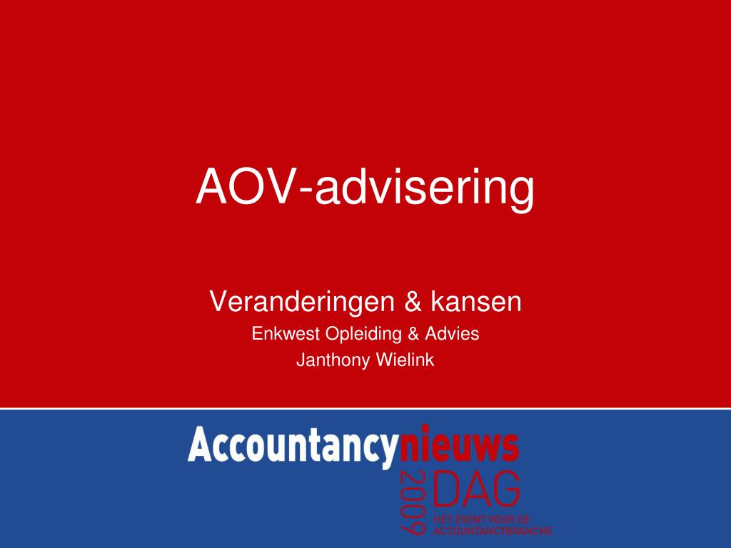PPT - AOV-advisering PowerPoint Presentation, free download - ID:3362210
