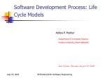 PPT - SW LIFE -CYCLE MODELS PowerPoint Presentation, free download - ID ...