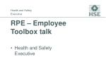 PPT - Toolbox Talk PowerPoint Presentation, free download - ID:9128748