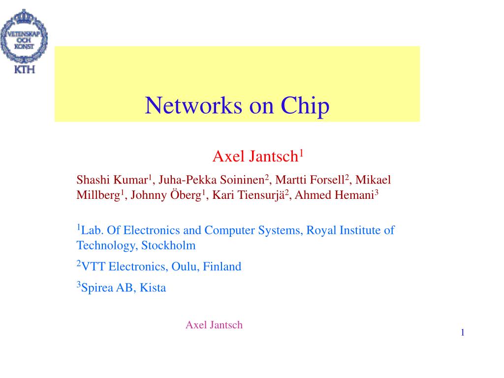PPT - Networks on Chip PowerPoint Presentation, free download - ID:3369469