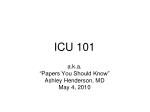 PPT - ICU PROTOCOLS PowerPoint Presentation, free download - ID:2641025