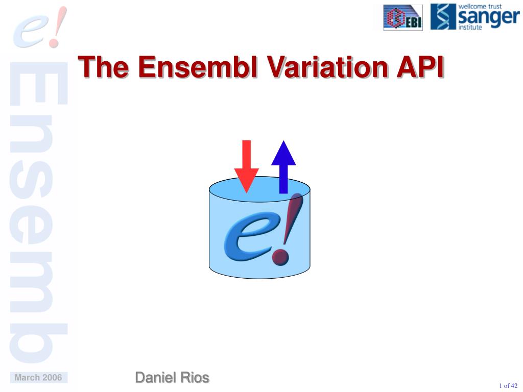 PPT - The Ensembl Variation API PowerPoint Presentation, free download ...