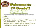 PPT - Welcome to Grade 7 English PowerPoint Presentation, free download ...