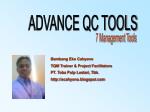 PPT - 7 QC TOOLS PowerPoint Presentation, free download - ID:3802909