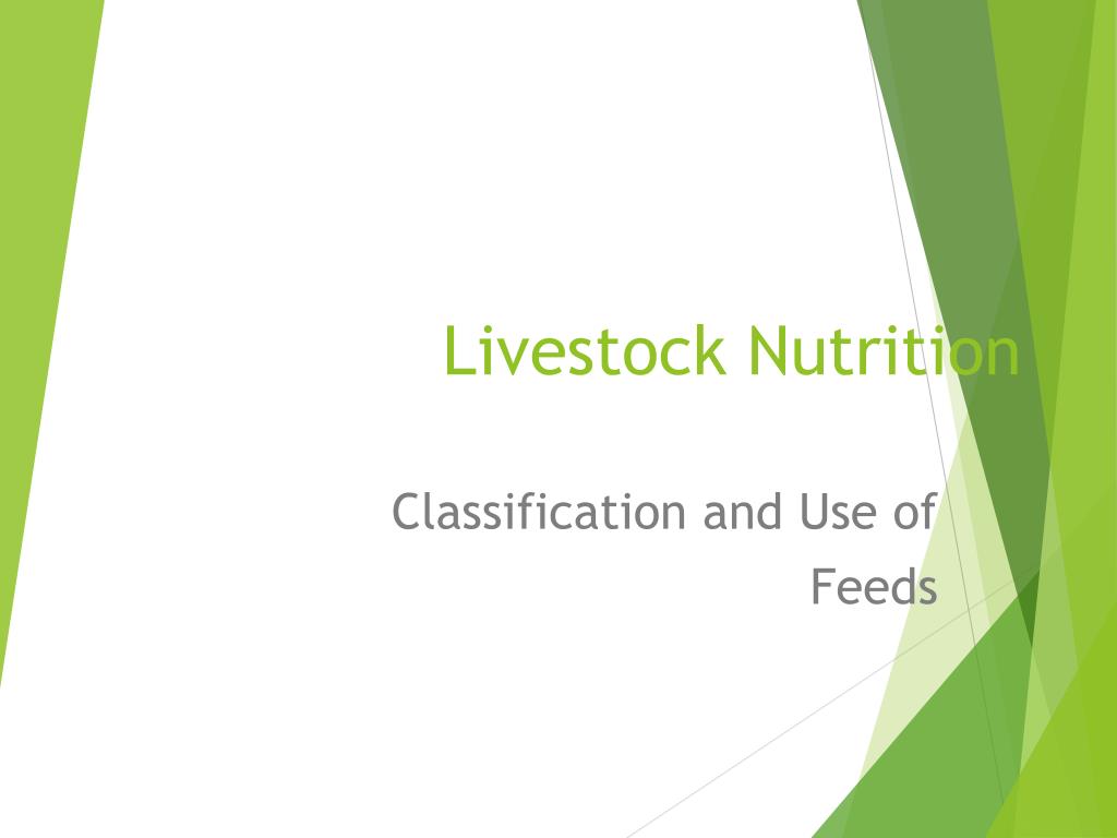 PPT - Livestock Nutrition PowerPoint Presentation, free download - ID ...