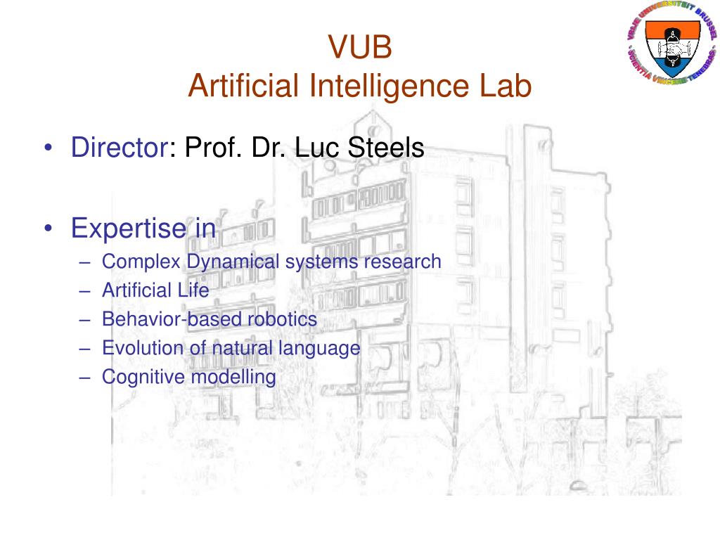 PPT - VUB Artificial Intelligence Lab PowerPoint Presentation, free ...