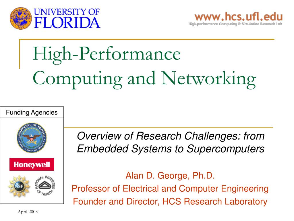 PPT - High-Performance Computing and Networking PowerPoint Presentation ...