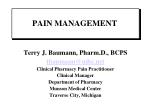 PPT - Pain Management PowerPoint Presentation, free download - ID:161581