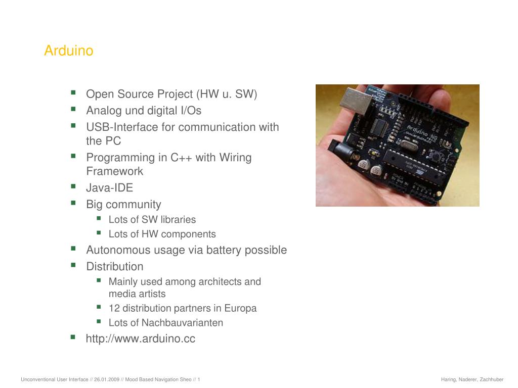 PPT - Arduino PowerPoint Presentation, free download - ID:3388579
