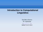PPT - Introduction to Linguistics Chapter 6 : Pragmatics PowerPoint ...