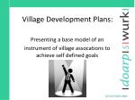 PPT - Village Development Model PowerPoint Presentation, free download ...
