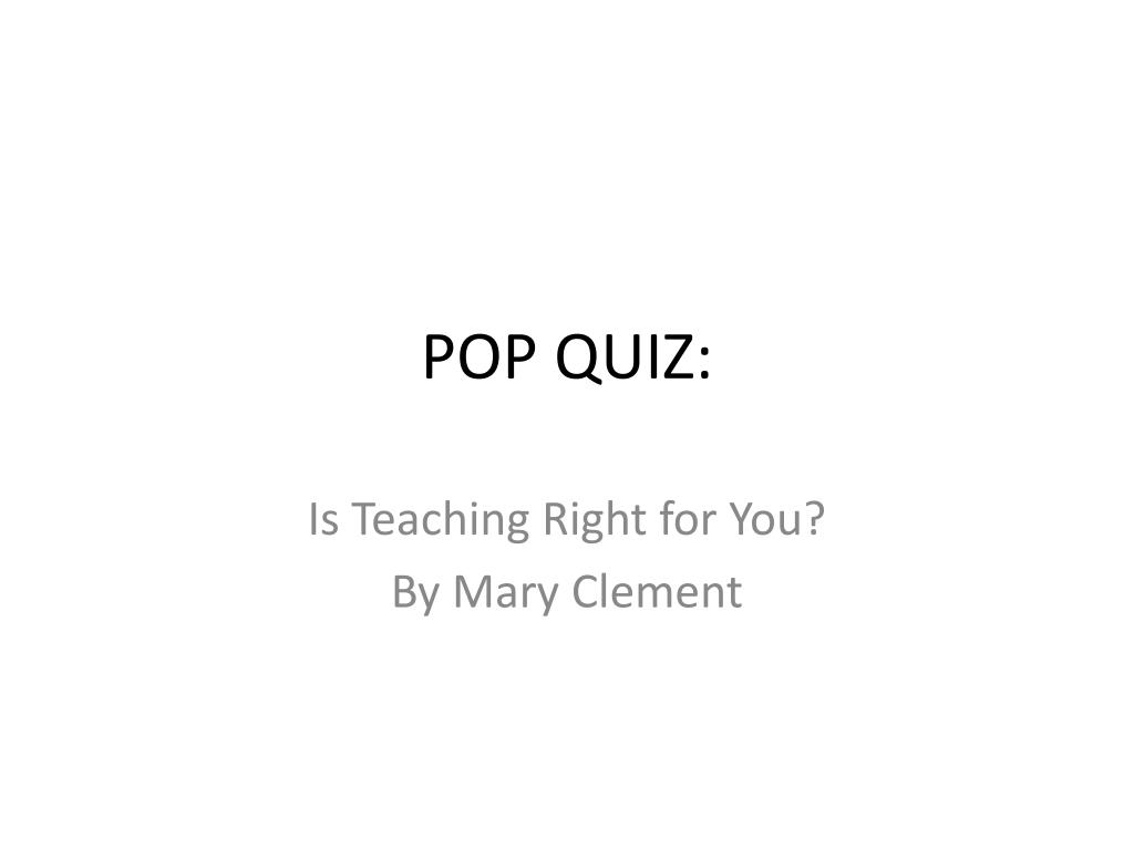 PPT - Is Teaching the Right Career Path for You? Insights from Mary ...