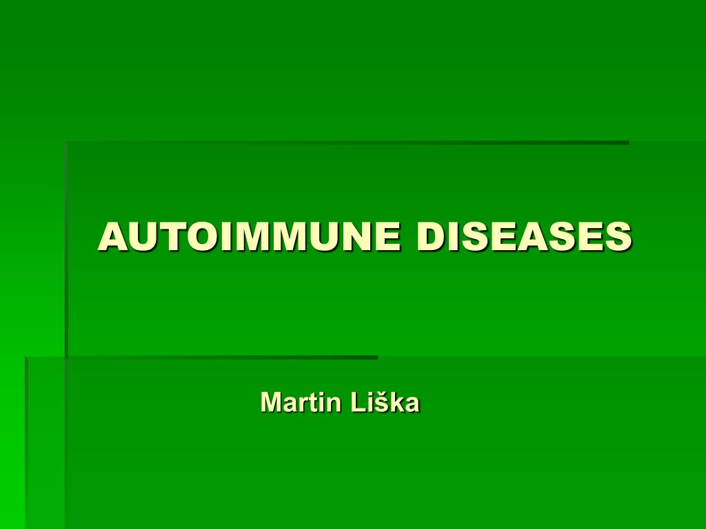 PPT - AUTOIMMUNE DISEASES PowerPoint Presentation, free download - ID ...