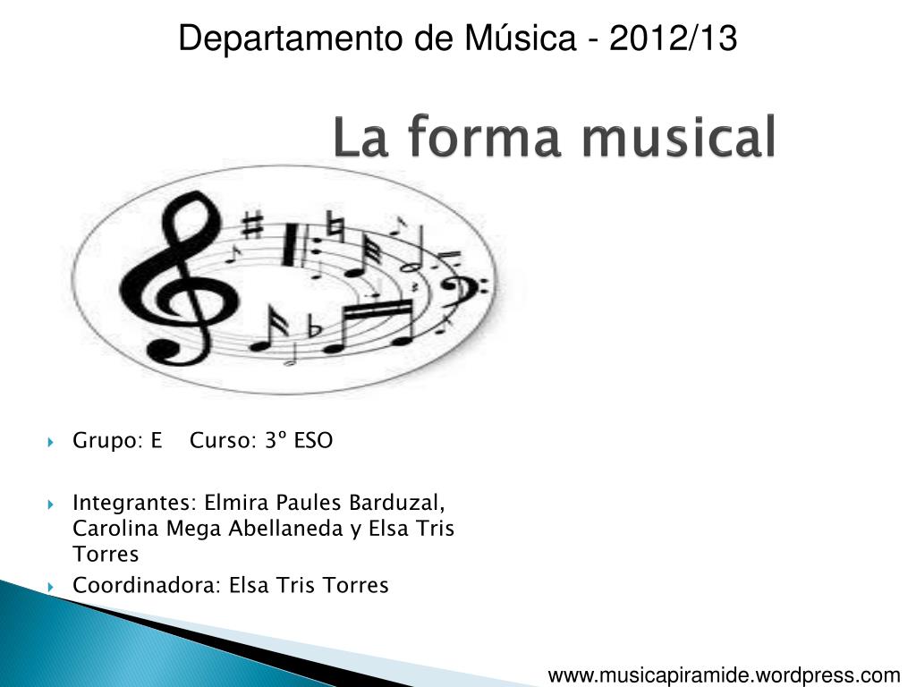 PPT - La forma musical PowerPoint Presentation, free download - ID:3395909