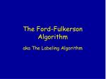 PPT - Complexity of Ford-Fulkerson PowerPoint Presentation, free ...