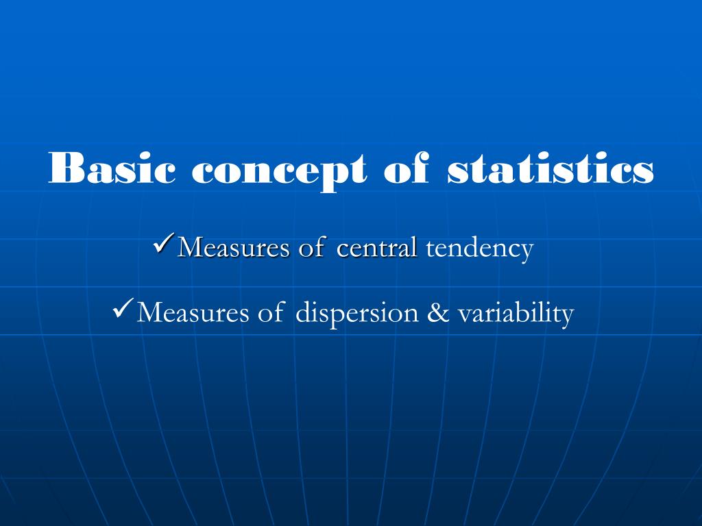 PPT - Basic concept of statistics PowerPoint Presentation, free ...