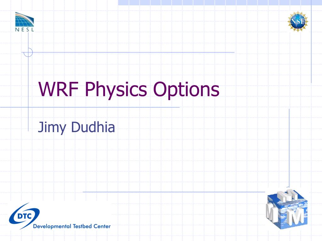 PPT - WRF Physics Options PowerPoint Presentation, free download - ID ...