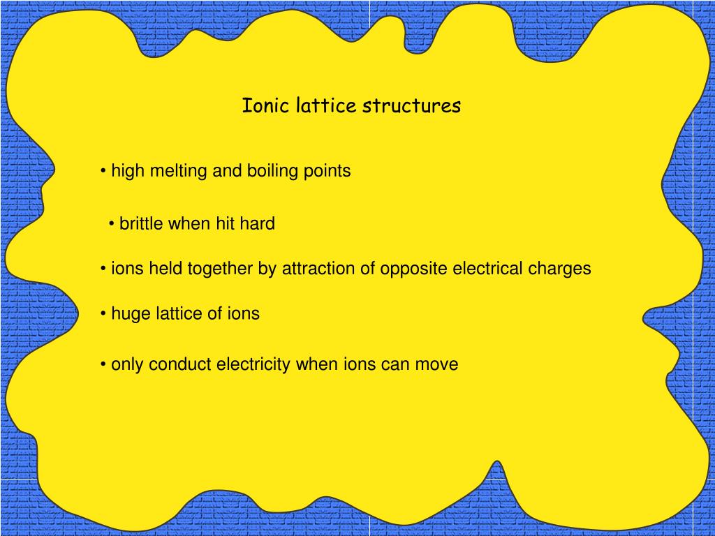 PPT - Ionic lattice structures PowerPoint Presentation, free download ...