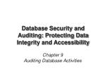 PPT - Database Integrity, Security and Recovery PowerPoint Presentation - ID:6526645