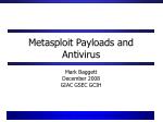 PPT - Metasploit Framework PowerPoint Presentation, free download - ID ...