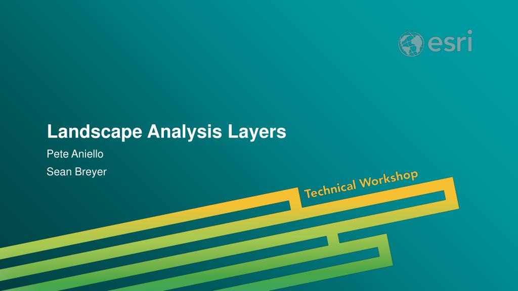 PPT - Landscape Analysis Layers PowerPoint Presentation, free download ...