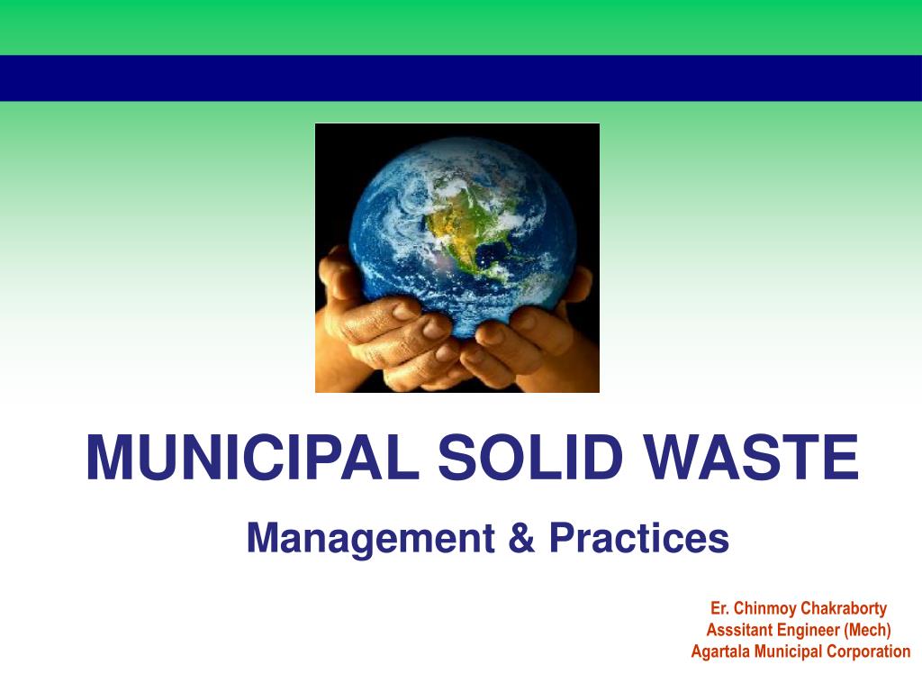 PPT - MUNICIPAL SOLID WASTE PowerPoint Presentation, free download - ID ...