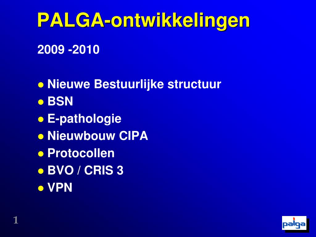 PPT - PALGA-ontwikkelingen PowerPoint Presentation, free download - ID ...