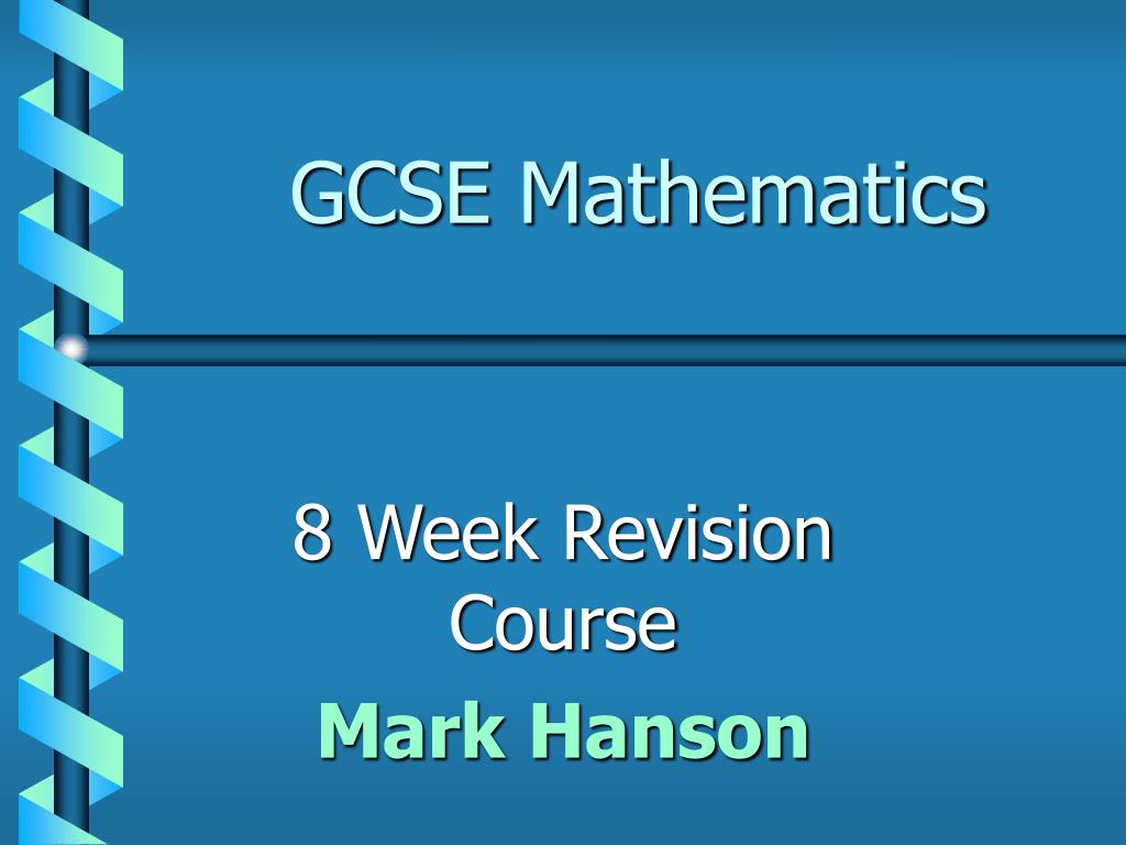 PPT - GCSE Mathematics PowerPoint Presentation, free download - ID:3406436