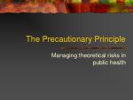PPT - THE PRECAUTIONARY PRINCIPLE IN INTERNATIONAL ENVIRONMENTAL LAW ...