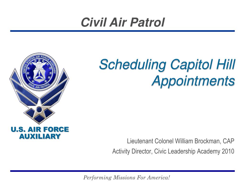 PPT - Scheduling Capitol Hill Appointments PowerPoint Presentation ...