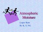 PPT - Chapter 6 Introduction to Atmospheric Moisture PowerPoint ...