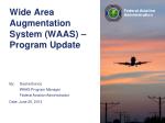 PPT - Wide Area Augmentation System (WAAS) PowerPoint Presentation ...
