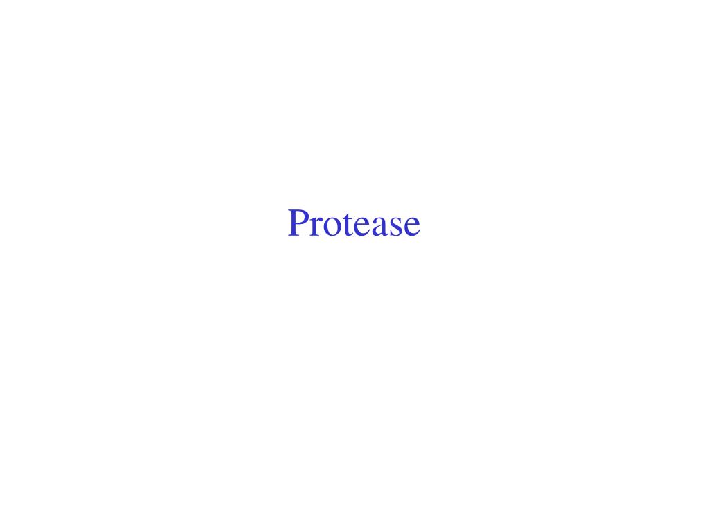 PPT - Protease PowerPoint Presentation, free download - ID:3412424