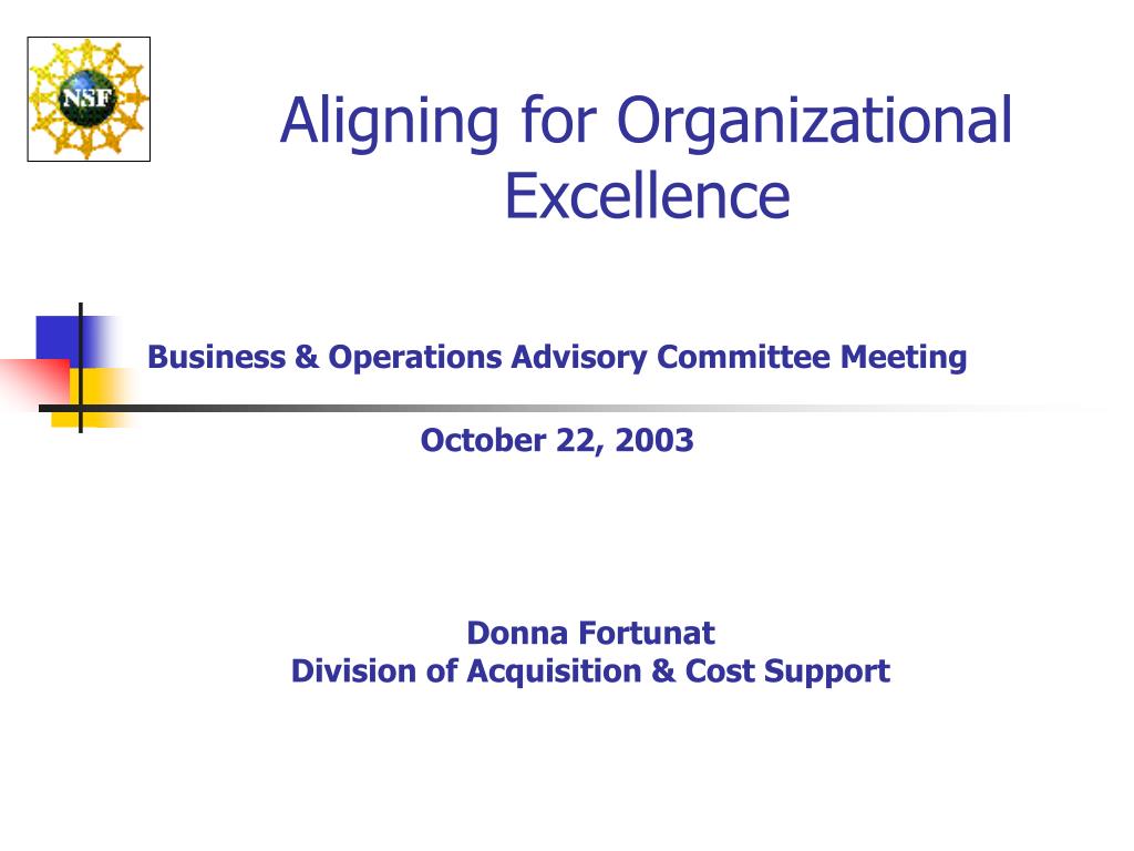 PPT - Aligning for Organizational Excellence PowerPoint Presentation ...