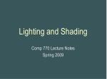 PPT - Illumination, Lighting and Shading Model PowerPoint Presentation ...