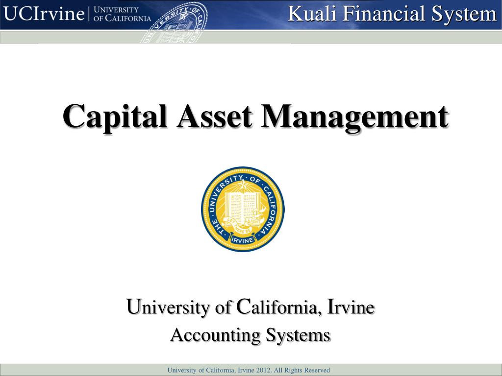 PPT - Capital Asset Management PowerPoint Presentation, free download ...