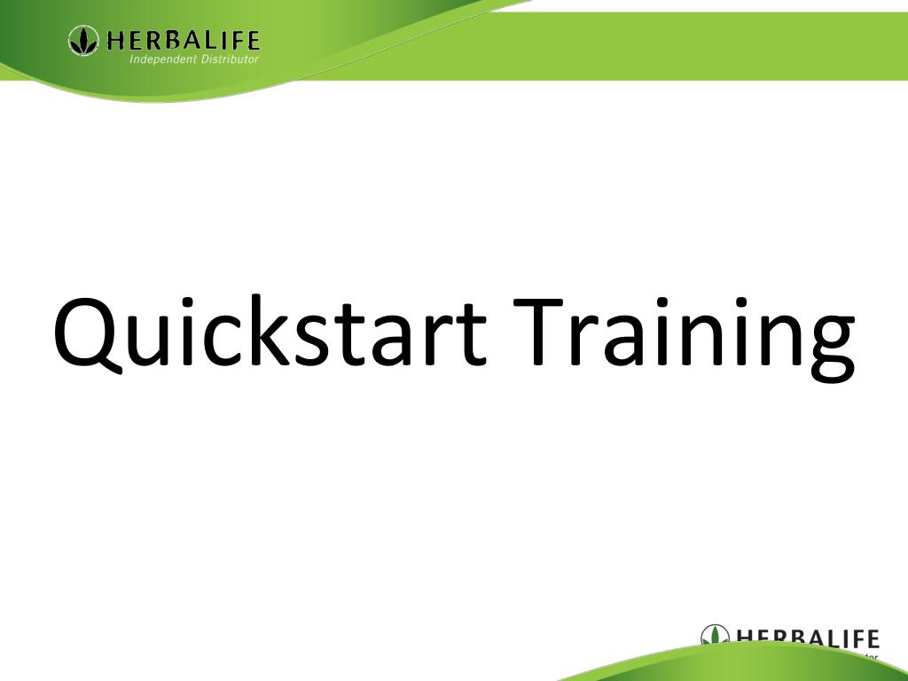 PPT - Quickstart Training PowerPoint Presentation, free download - ID ...